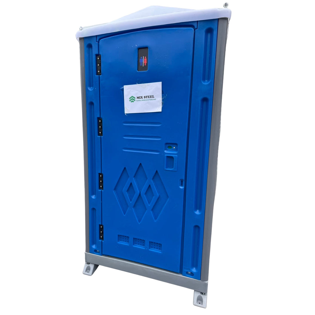 Temporary toilet for sale with loop on the top – Mixsteel